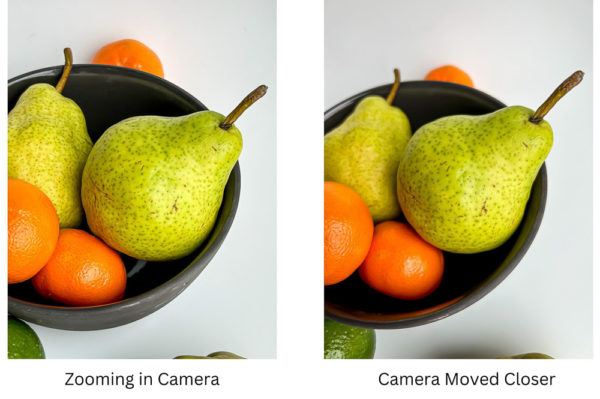 Zooming in iPhone Camera vs. Cropping in Lightroom - Gabrielle Touchette Photography
